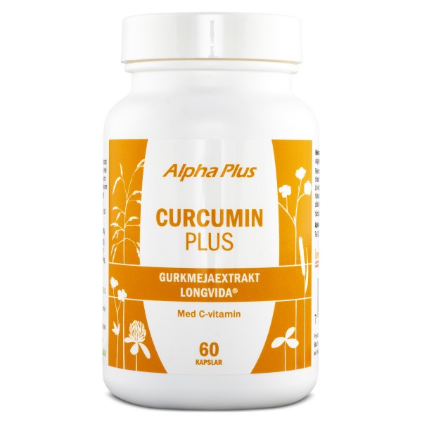 Alpha Plus Curcumin Plus | Svenskt Kosttillskott