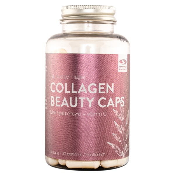 Collagen Beauty Caps | Vacker utsida | Svenskt Kosttillskott