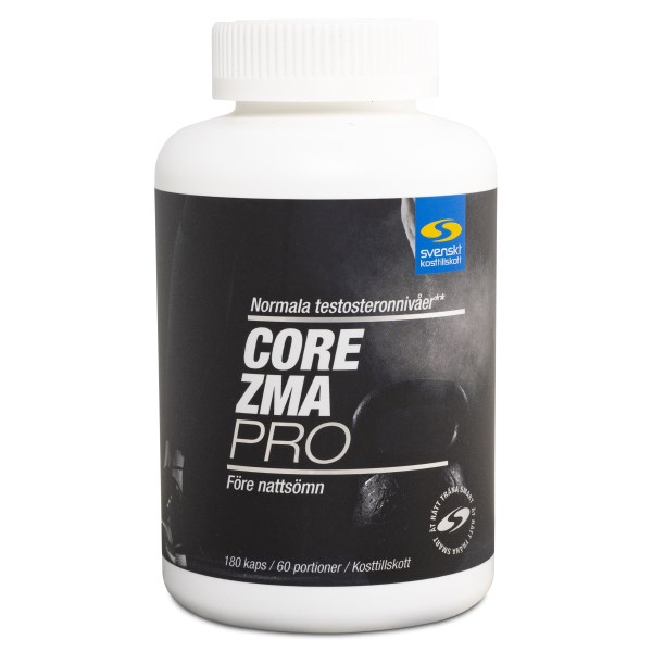 Core ZMA Pro | För återhämtning | Svenskt Kosttillskott