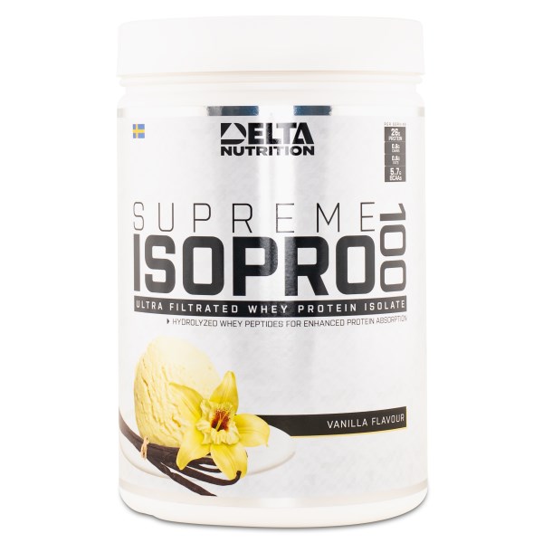 Delta Nutrition Supreme ISO PRO 100 | Köp hos Svenskt Kosttillskott