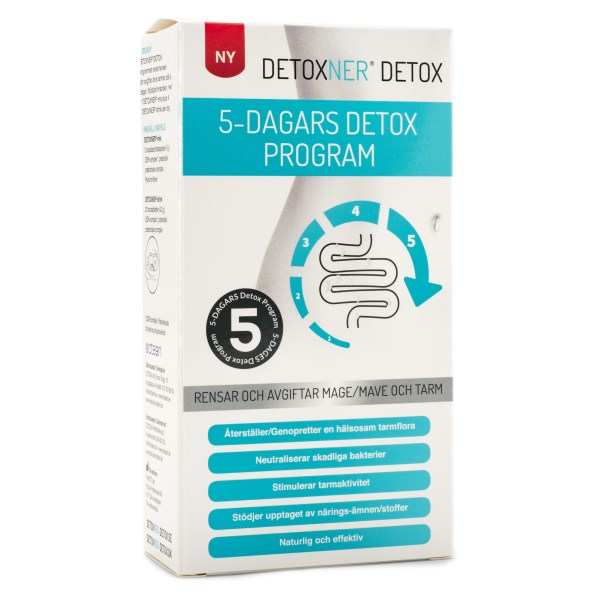 Detoxner Detox | 5 dagars kur | Svenskt Kosttillskott