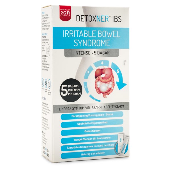 Detoxner IBS | Intensiv kur | Svenskt Kosttillskott