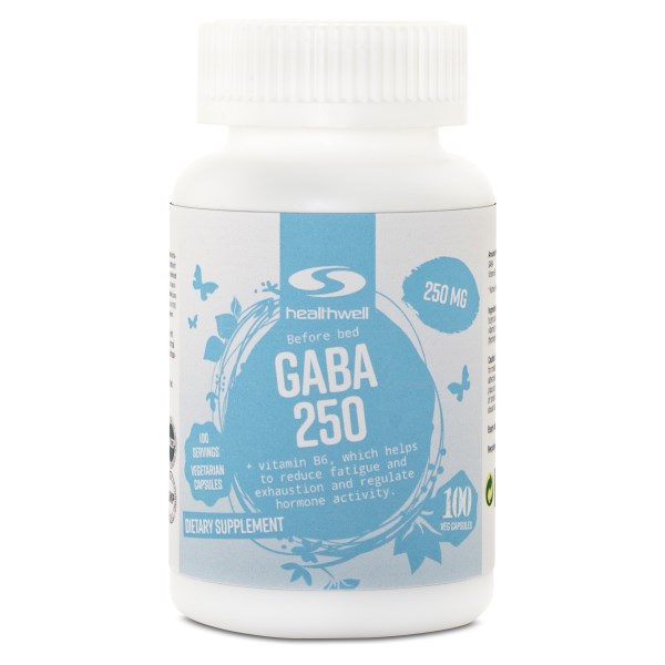 GABA 250 | GABA + vitamin B6 | Svenskt Kosttillskott