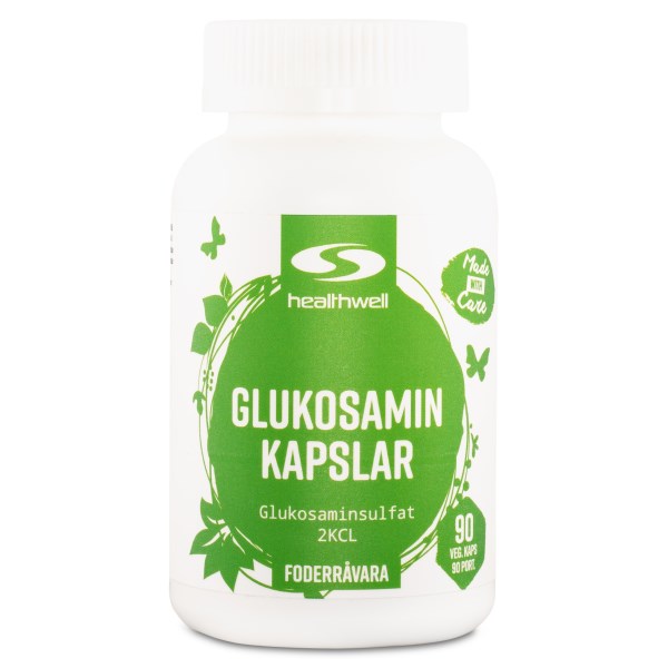 Healthwell Glukosamin Kapslar | Svenskt Kosttillskott