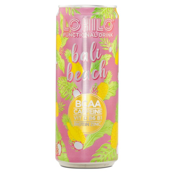 Lohilo BCAA Energidryck | 178 mg koffein & fri från tillsatt socker