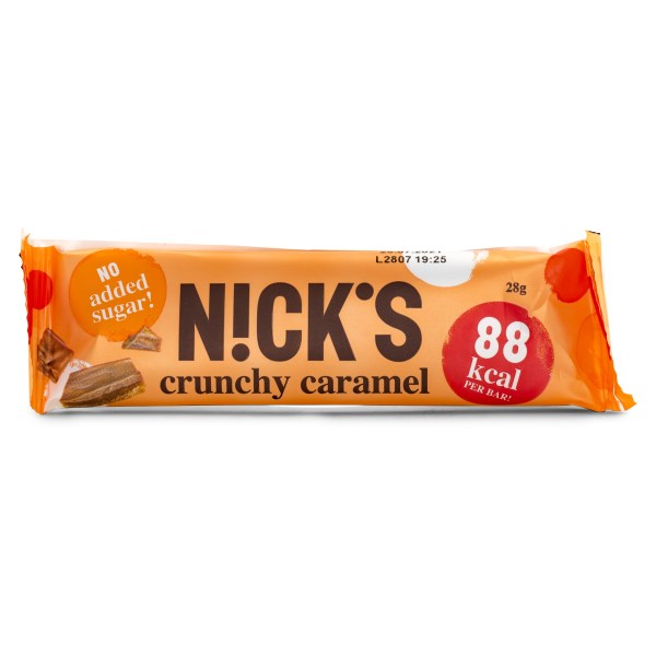 Nicks Crunchy Caramel | Köp på Svenskt Kosttillskott