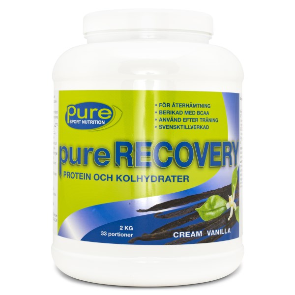 Pure Sport Nutrition Recovery | Svenskt Kosttillskott