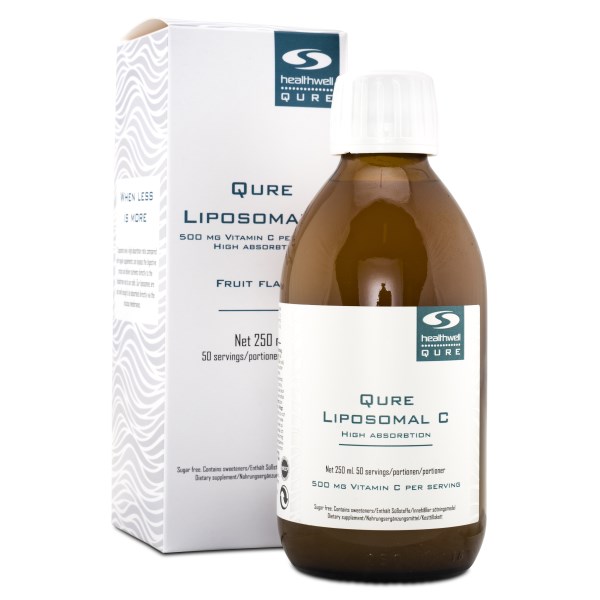QURE Liposomal C | 500 mg | Svenskt Kosttillskott