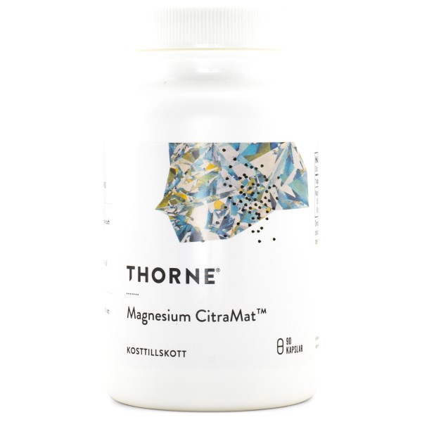 Köp Thorne Magnesium Citramat hos Svenskt Kosttillskott