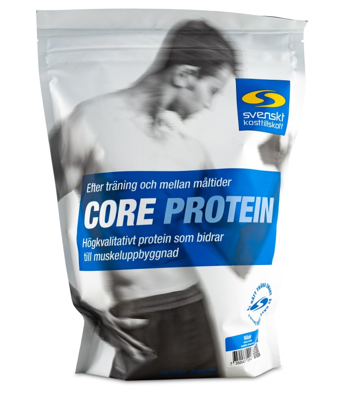 Core Protein | Muskeluppbyggnad | Svenskt Kosttillskott