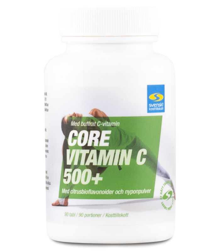 Core Vitamin C 500+ | Svenskt Kosttillskott