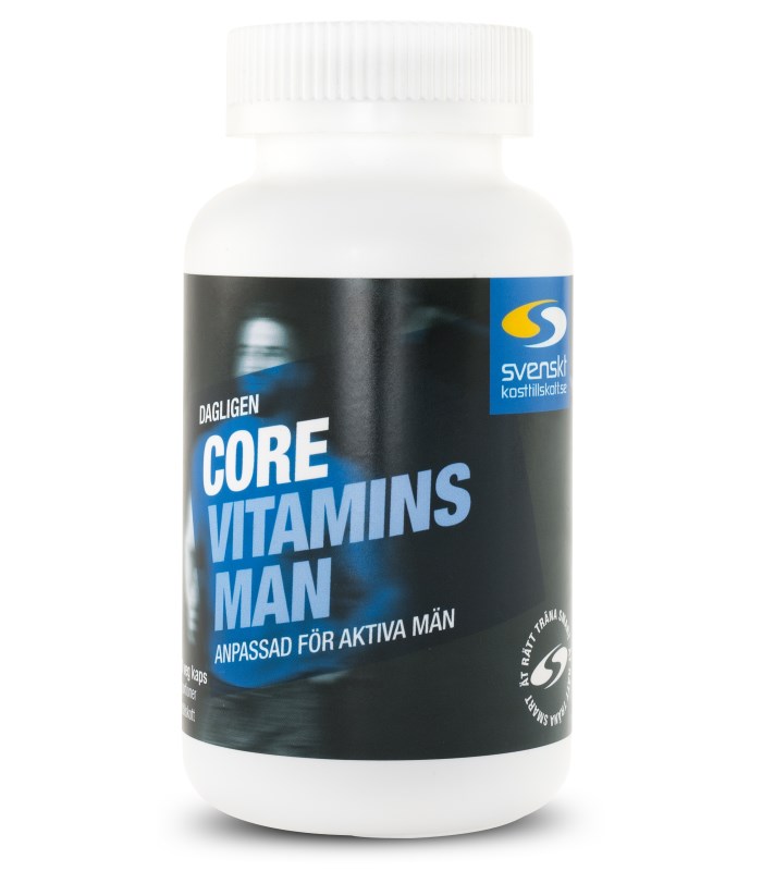 Core Vitamins Man | Multivitamin för män | Svenskt Kosttillskott