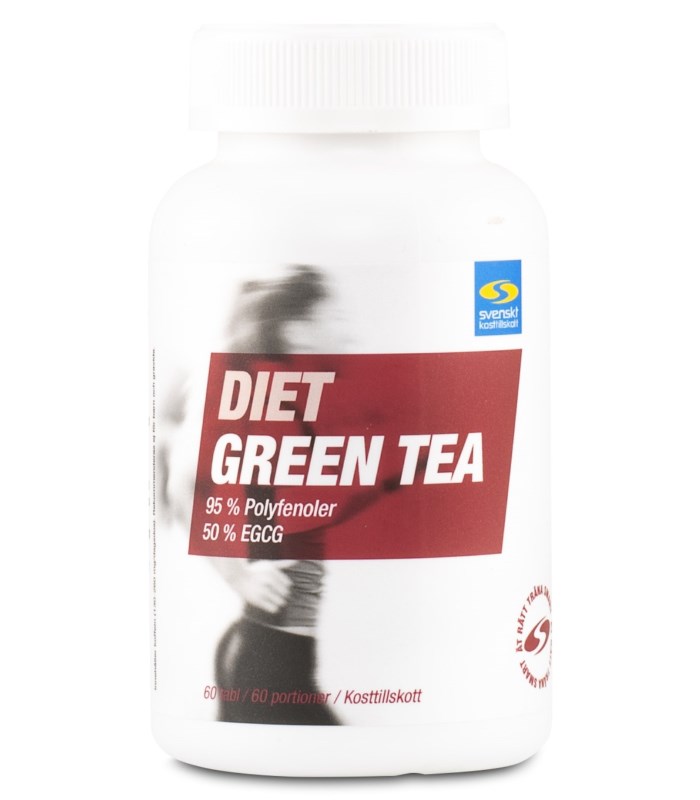Diet Green Tea | Med koffein och grönt te | Svenskt Kosttillskott