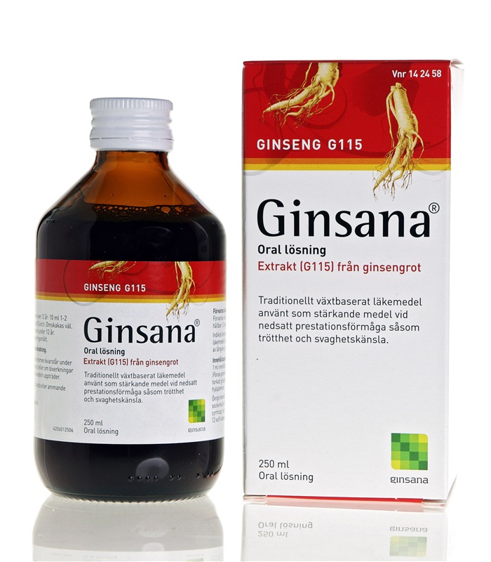 Köp Ginsana Flytande hos Svenskt Kosttillskott