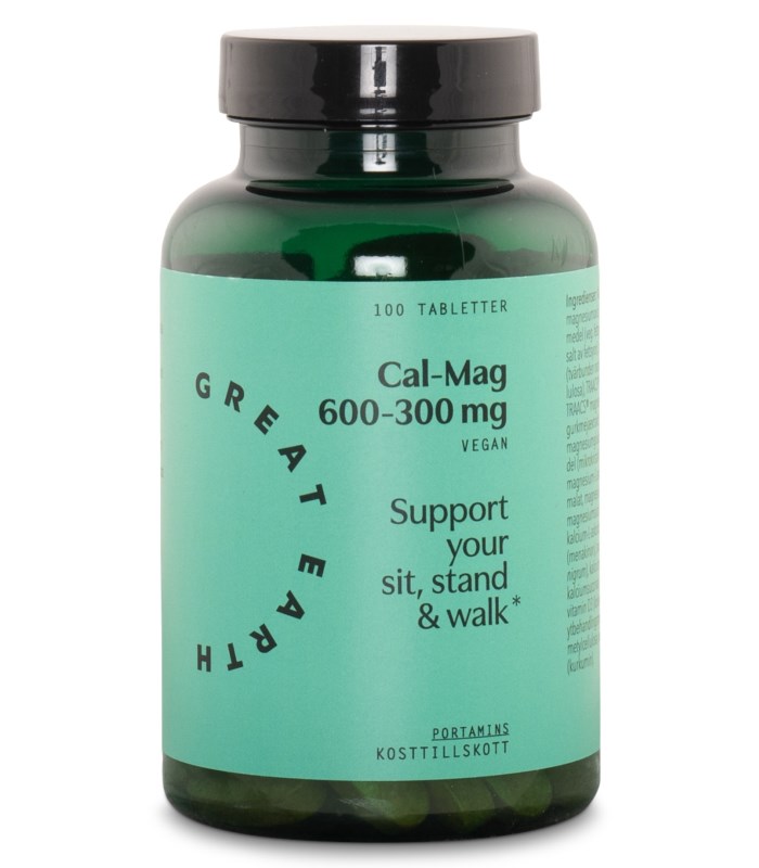 Köp Great Earth Cal-Mag Tabletter hos Svenskt Kosttillskott. Snabbt ...