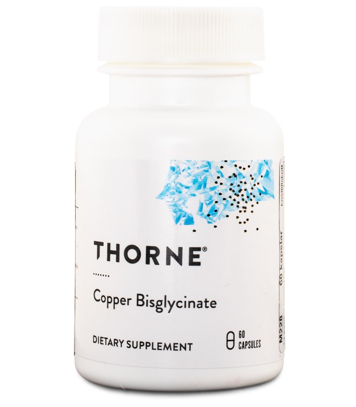 Thorne Copper Bisglycinate | Köp hos Svenskt Kosttillskott